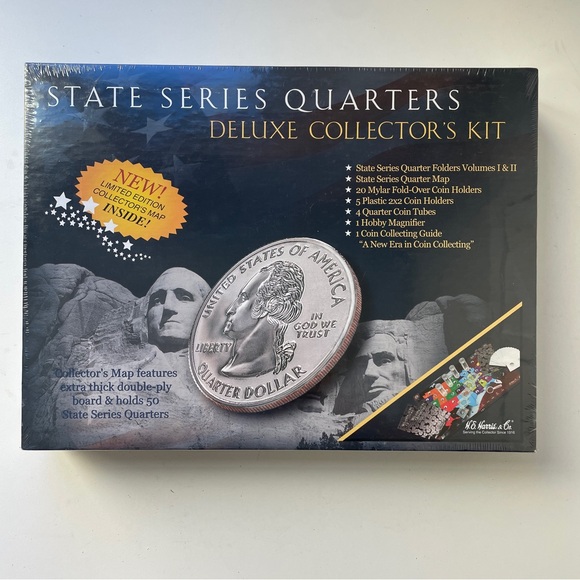 HE Harris and Co. | Other | State Series Quarters Deluxe Collectors Kit ...